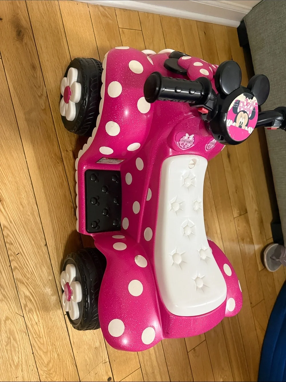 Disney | Toys | Disney Minnie Mouse Quad 6v Ride On Battery Powered ...